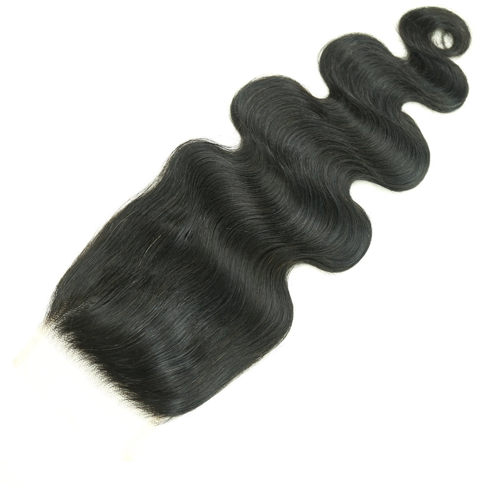JP Hair 4x4 Transparent Lace Cloure Body Wave Small Knots Free Part ...